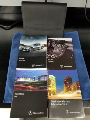 2016 Mercedes-Benz C Class owners manual C300 C450 C63 AMG OEM books ...
