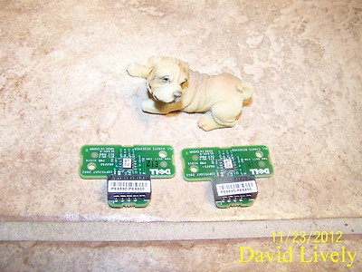2x Dell Raid Keys NJ623 C5795 PE6800 PE6850 10PIN Poweredge 6800 6850 ...