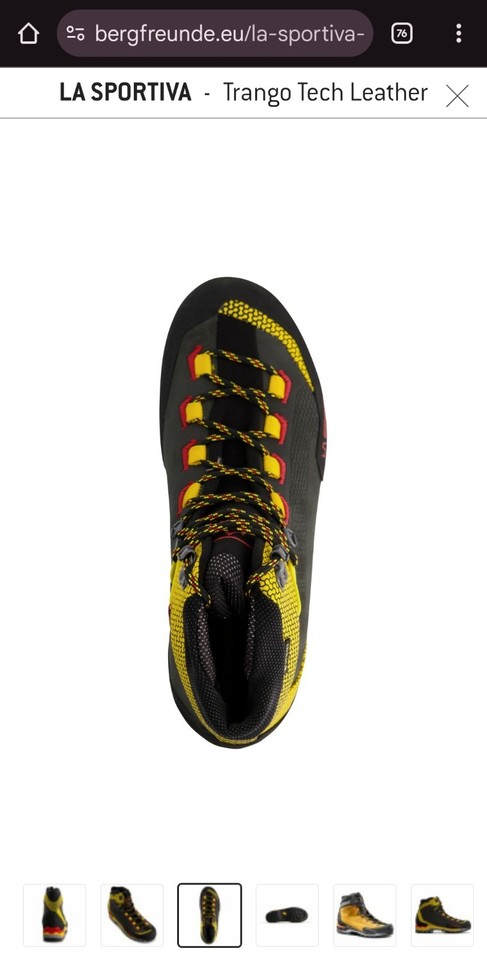 La Sportiva Trango Tech Leather GTX Mountaineering Boots | eBay