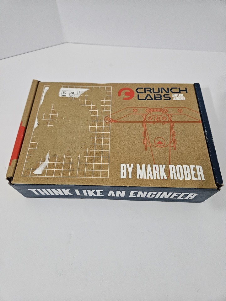 Crunch Labs Airplane Launcher Build Box Kit By Mark Rober New Open Box ...