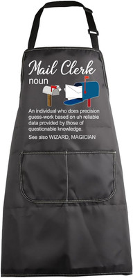 MBMSO Mail Clerk Apron Postal Aprons with Pockets Apron-b | eBay