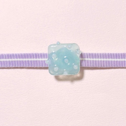 Kimono Obidome Blue Light Obiru Polka Dot | eBay