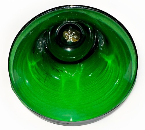 Pairpoint Bryden Hand Painted Christmas Bell Enamel Signed "P" '89 Emerald Green | eBay