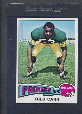 1975 Topps #233 Fred Carr Packers NM/MT *847 | eBay