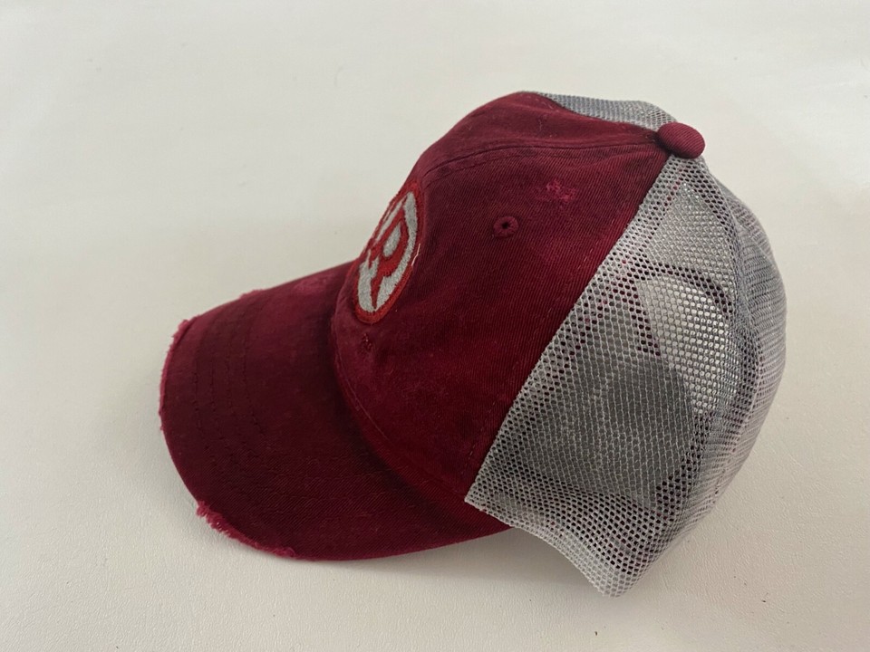 Retro Sport R Logo Red Baseball Hat One Size | eBay
