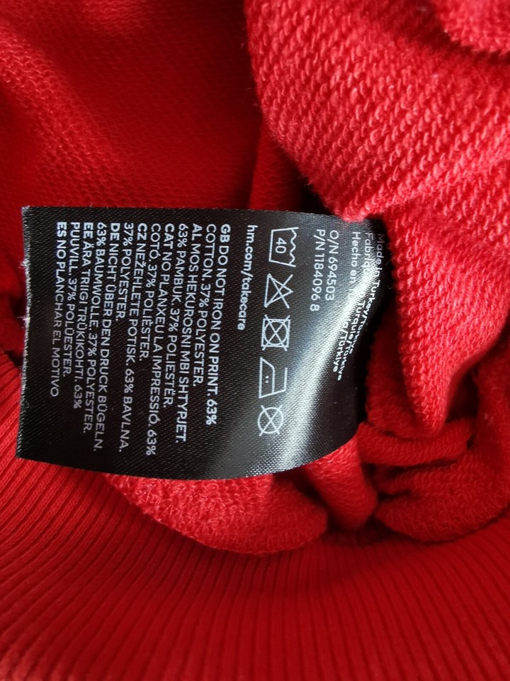 Pullover H&M The Grinch rot Größe 164 | eBay.de