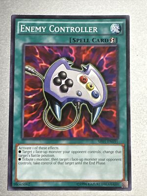 1x Enemy Controller SR01-EN031 Mint/Near Mint NM Common Yugioh English ...