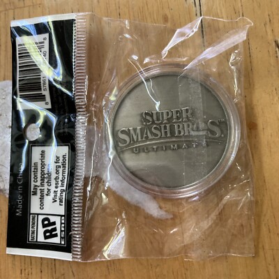 Super Smash Bros Ultimate Limited Pre-Order Coin Nintendo Switch Promo ...