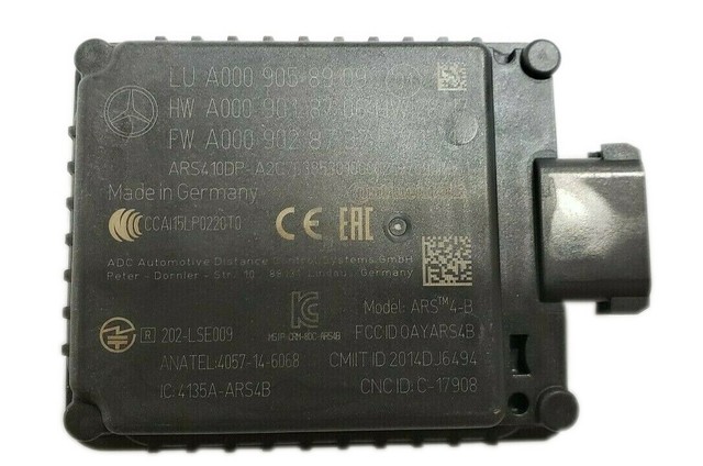 Genuine MERCEDES E Class W213 Radar Sensor A0009058909 Saloon Coupe ...