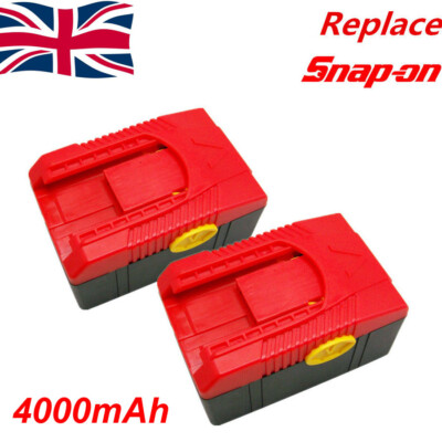 2X Snap On Replace 18V Battery 4Ah CTB6187 CTB6185 CTB4187 CTB4185 ...