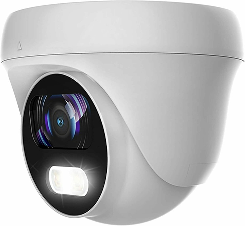 8MP High image 24hr full color night vision Hybrid TVI Security camera ...