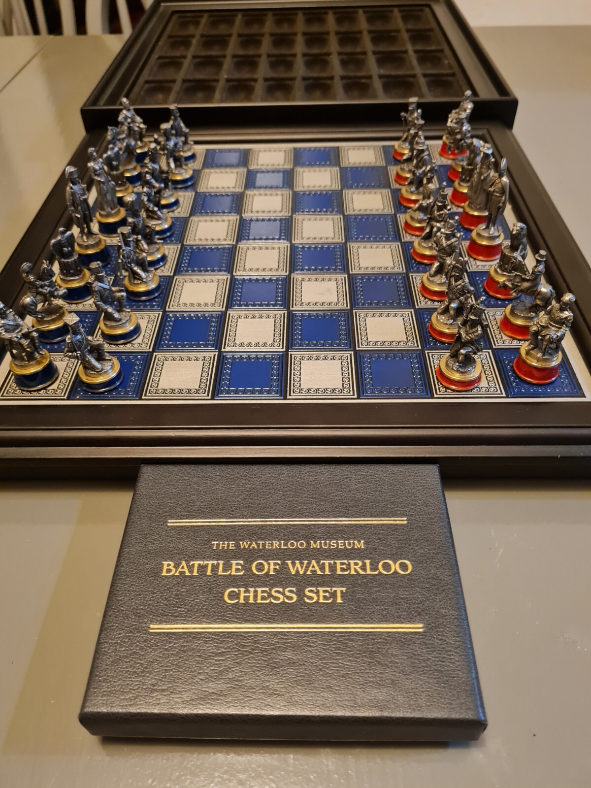 Franklin Mint The Battle Of Waterloo-Waterloo Museum Chess Set | eBay UK