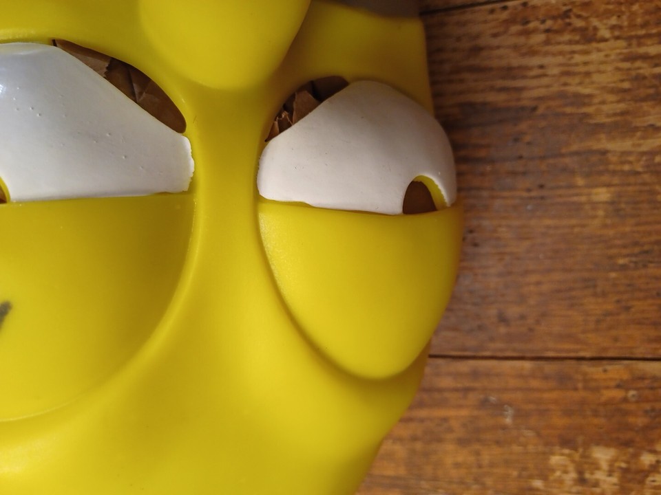 VTG 1999 Simpsons Homer Simpson Halloween Mask Full Head Vintage Rare ...