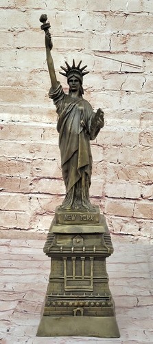 Statue Of Liberty Bronze Collectors Edition Masterpiece Genuine ...