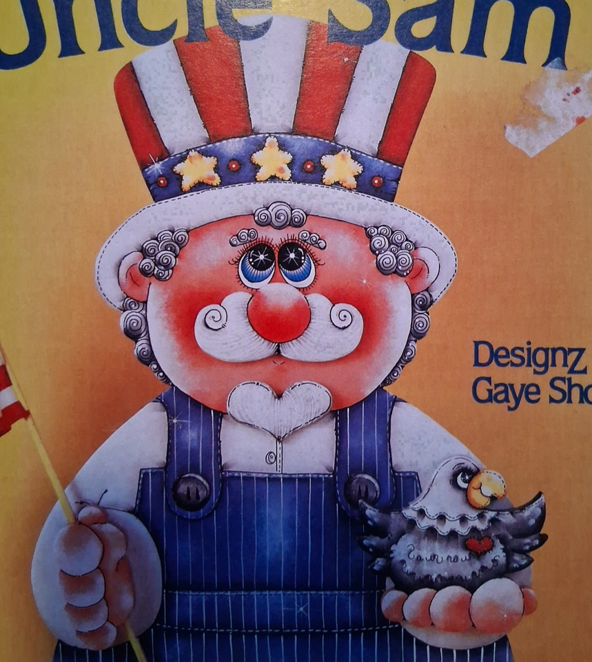 Vintage 1990 Tole Painting Pattern Booklet: Cutie Pie by Gaye Schoell ...