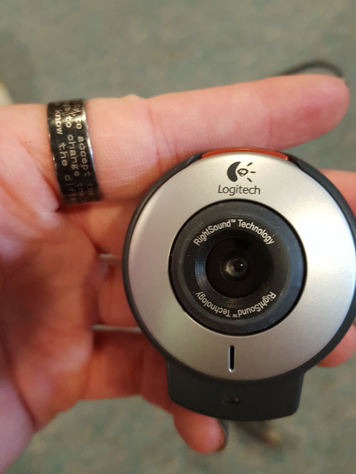 Logitech Rightsound Technology Camera. Free ship!!! Clip-on Computer ...