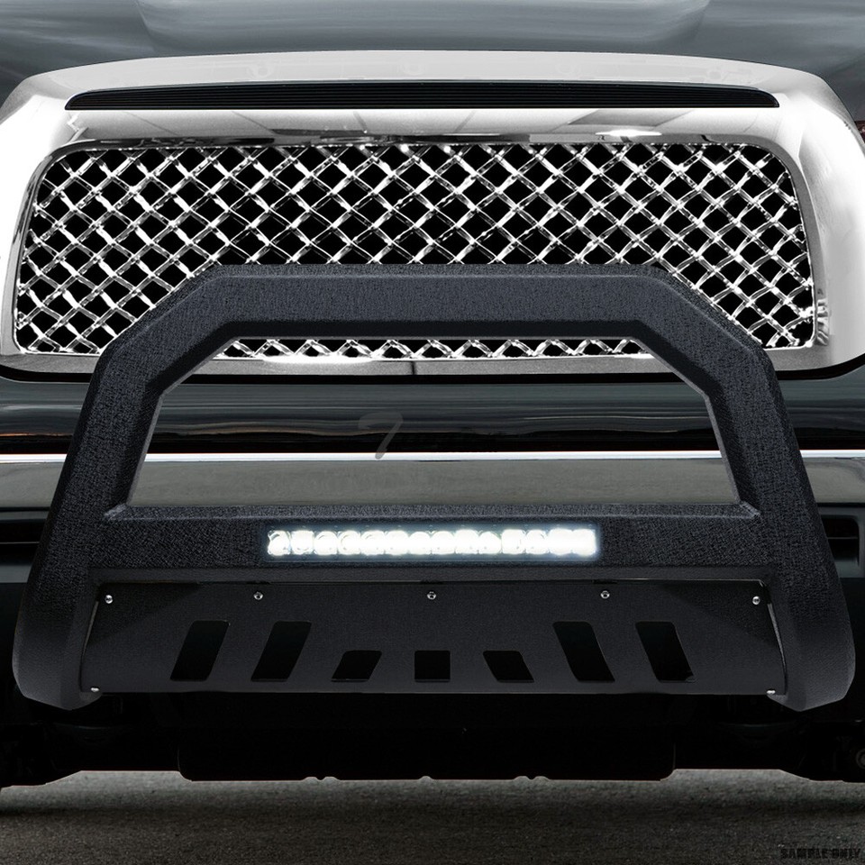 Topline For 2006-2010 Hummer H3 AVT Aluminum LED Bull Bar Guard ...
