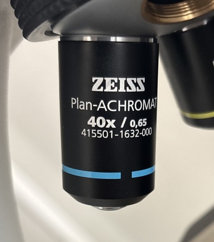 ZEISS - PRIMOSTAR 1 Binocular Microscope with 4X / 10X / 40X Objectives ...