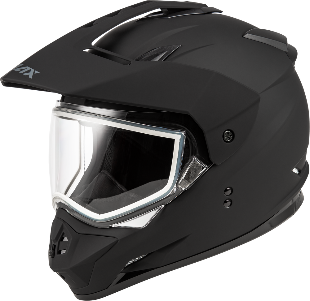 New GMAX GM-11S Snow Snowmobile Electric Helmet Matte Black All Sizes ...