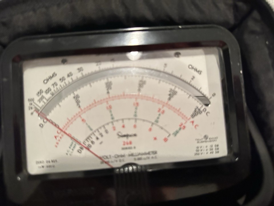 Simpson 260 Series 8 Analog Multimeter | eBay