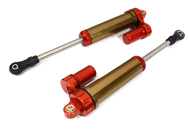 RC4WD KING OFF-ROAD SCALE PIGGYBACK SHOCKS W/FAUX RESERVOIR (100MM) #Z ...