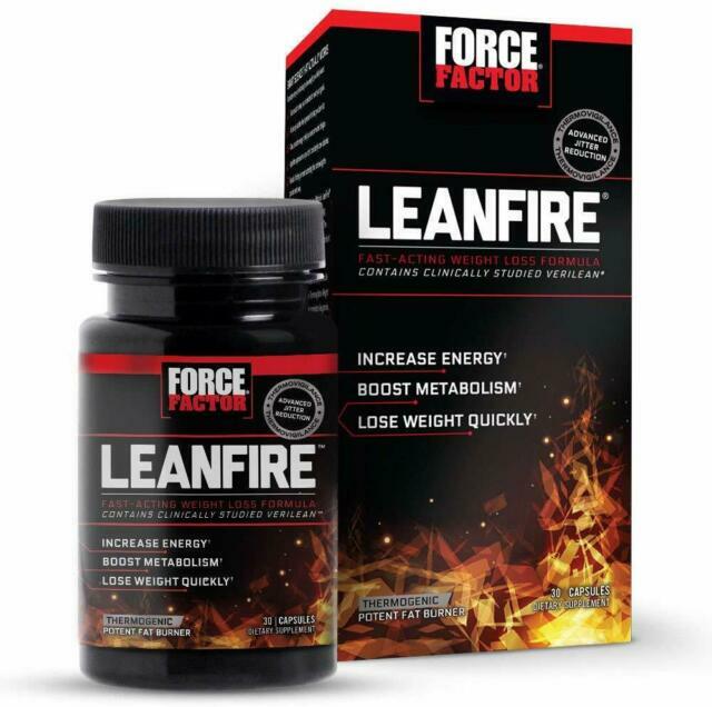 Force Factor Leanfire Metabolism Booster Weight Loss 30 Pieces for sale online | eBay UK