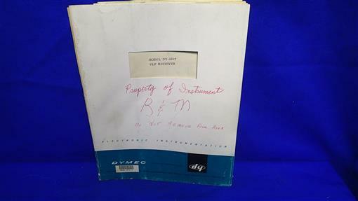 DYMEC MODEL DY-5842 VLF RECEIVER MANUAL | eBay