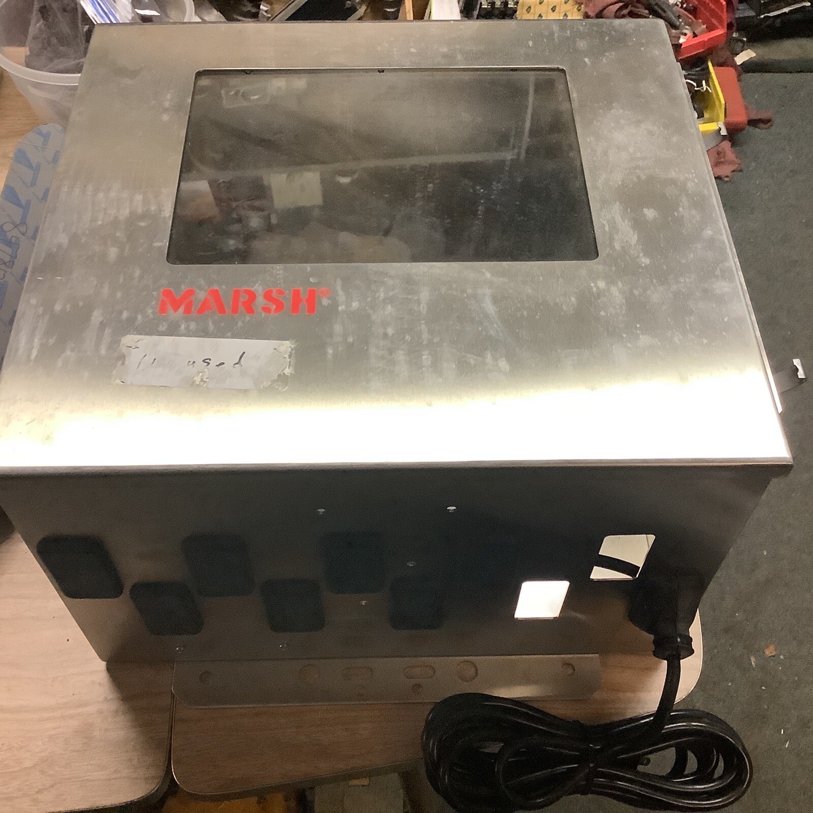 Marsh Coder Enclosure SS 17-1/4” X 16” X 11-1/8”OD 17”X 15-7/8” X 10-1/ ...