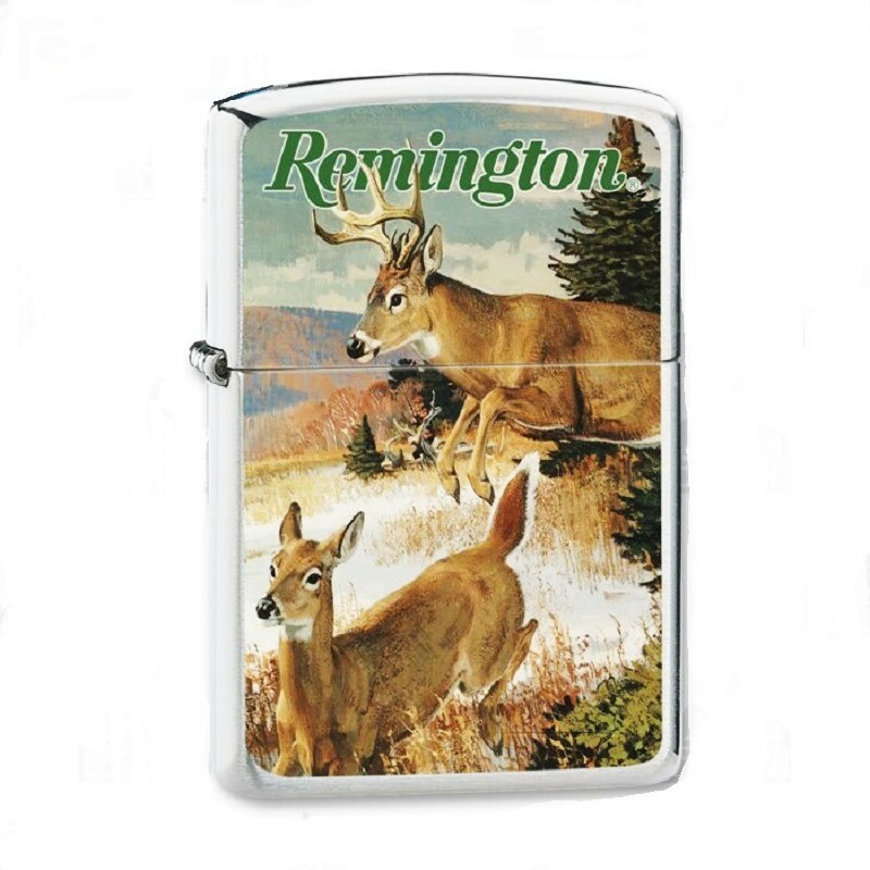 Remington Arms Zippo Lighter - Flying Targets - Hunting - Firearms ...