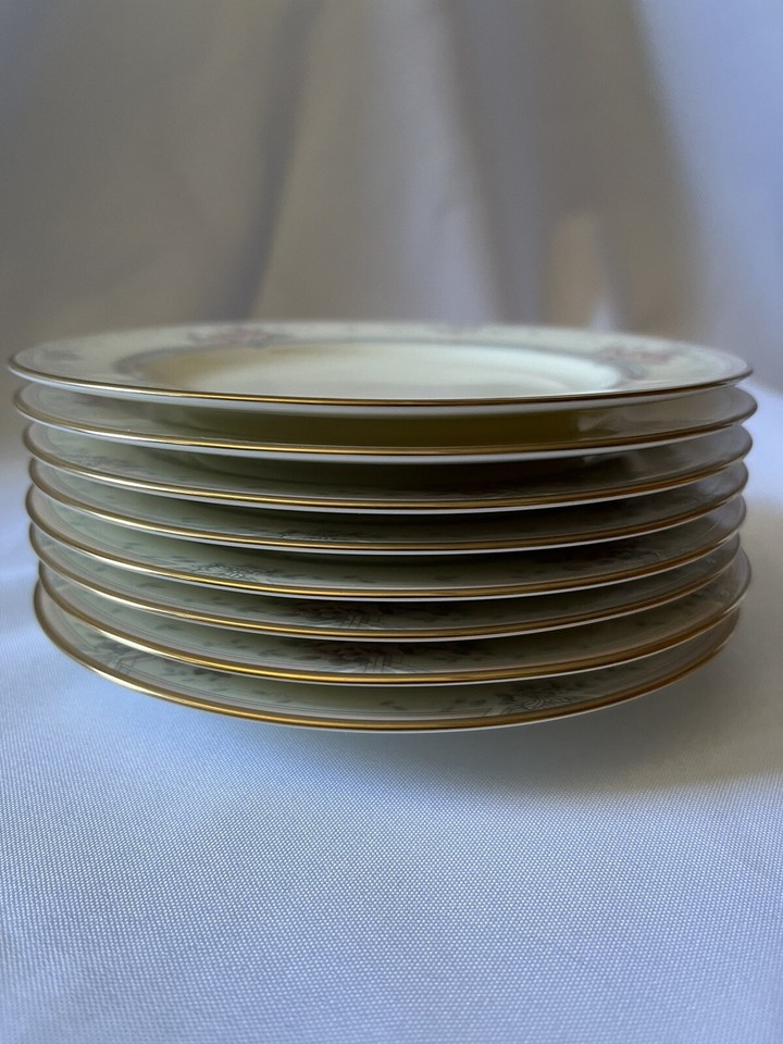 Noritake Magnificence 9736 Pattern Fine China – 8 Bread & Butter Plates ...