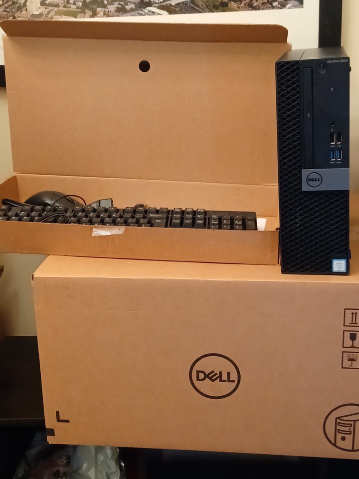 Dell Optiplex 5050 Intel i5-7600 3.50 GHz 8GB 1TB HD KB & Mse, Windows ...