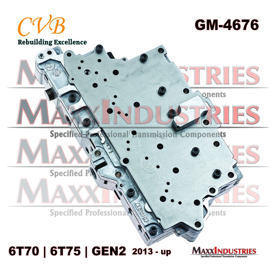 6T70 6T75 Transmission Valve Body Rebuilt CVB GM-4676 GEN2 fits GM 2013 ...
