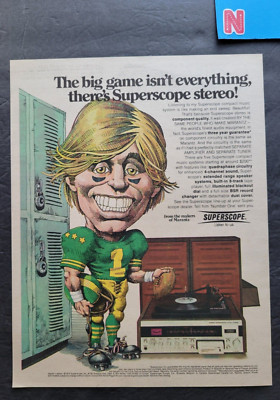 SuperScope by Marantz Compact Stereo System Promo Print Advertisement ...