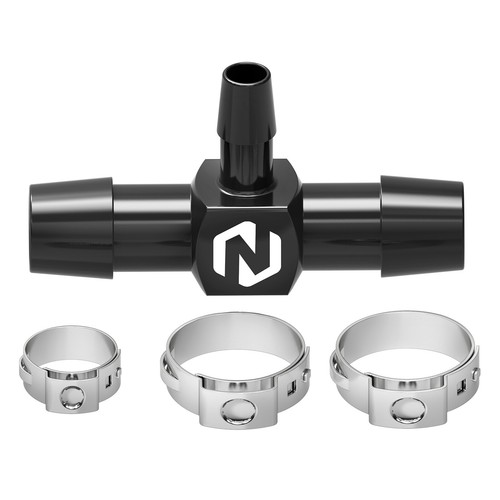 Tee Coolant Hose T-Fitting Radiator Hose Connector For Can-Am Maverick ...
