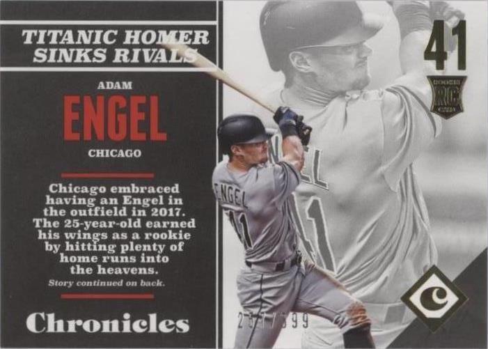2017 Panini Chronicles - Rookies Adam Engel #143 Gold /399 (RC) for ...