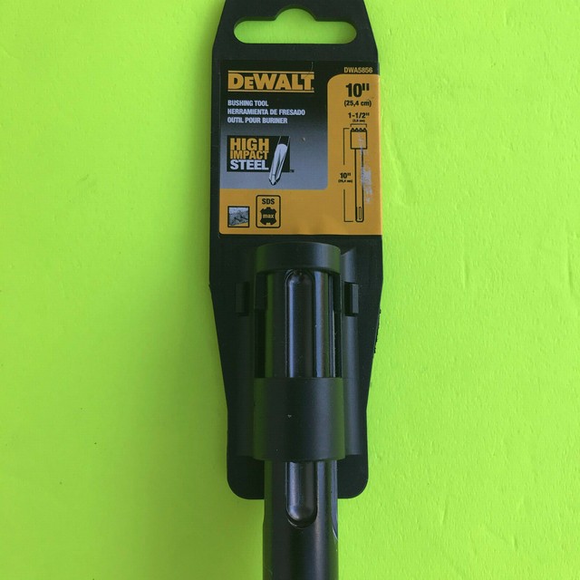 DEWALT Carbide Bushing Tool 10 in SDS Max DWA5856 for sale online | eBay