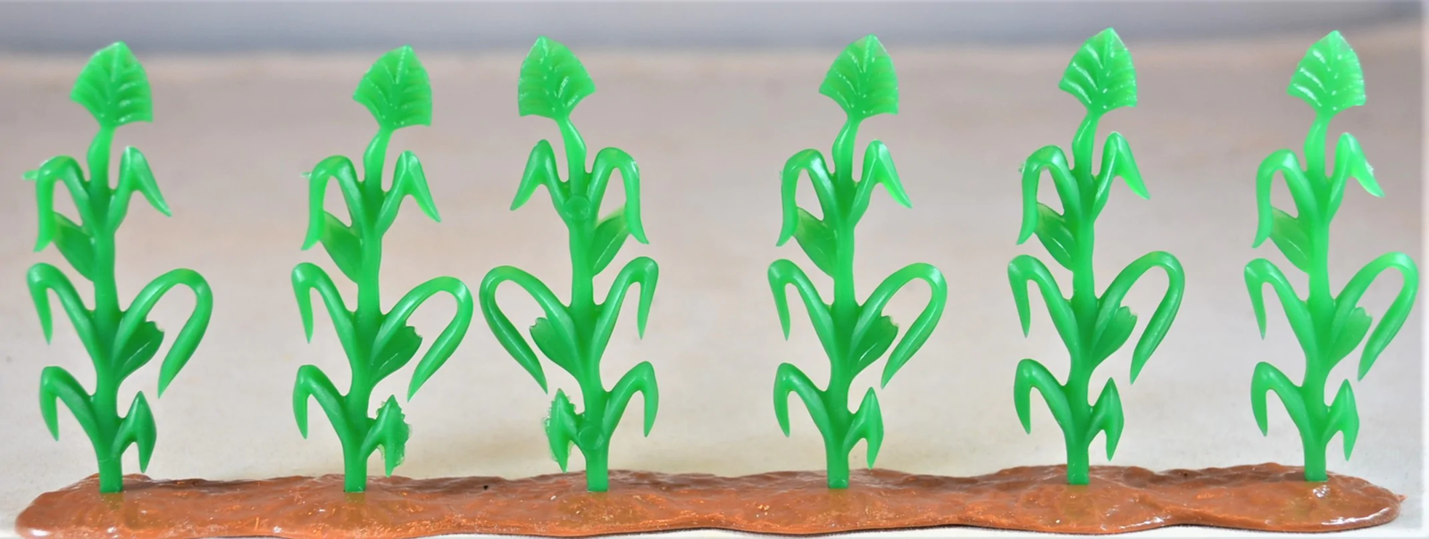 Marx Farm Crop Rows Corn Stalks Tomato Diorama | eBay