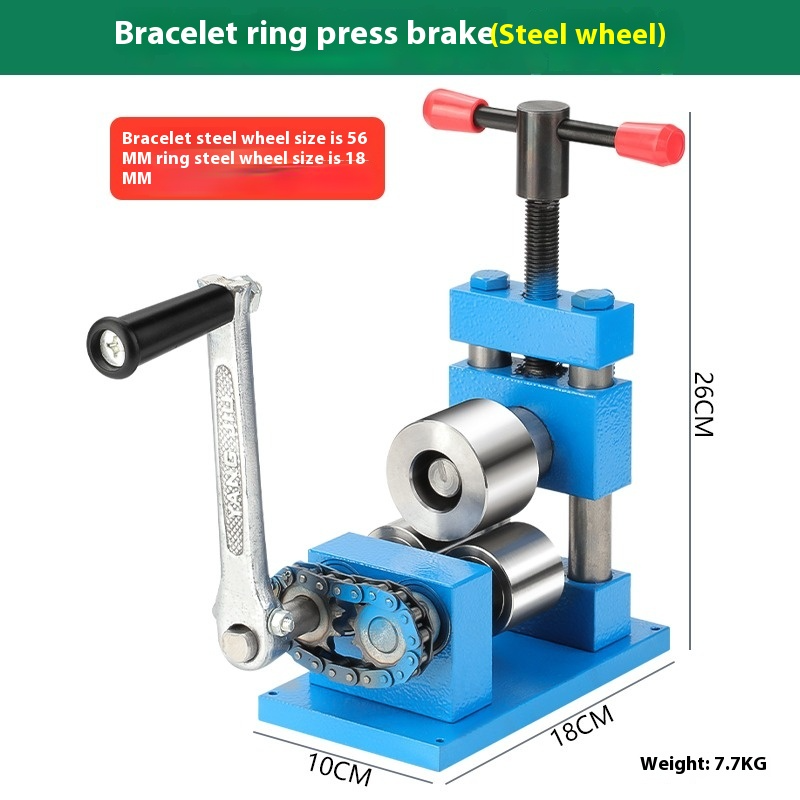 Jewelry Ring Bender Hand Crank Ring Bracelet Press Bending Machine ...