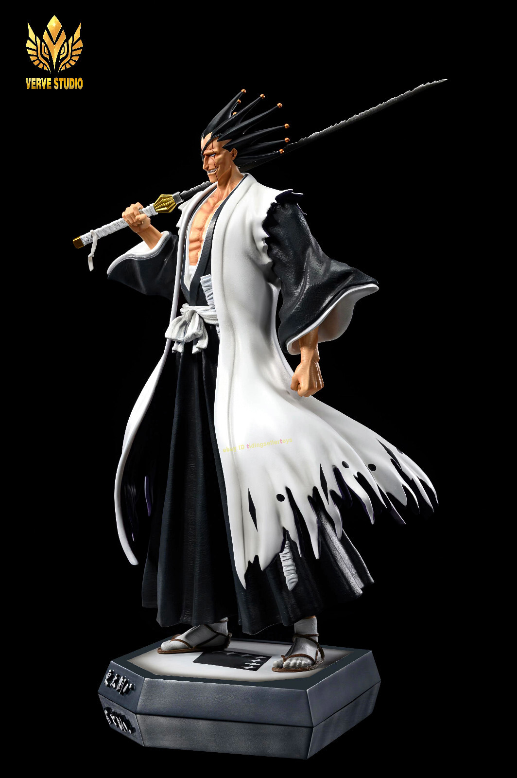Verve Studio Zaraki Kenpachi BLEACH 1/6 Resin Statue GK Model NO. 11 IN ...