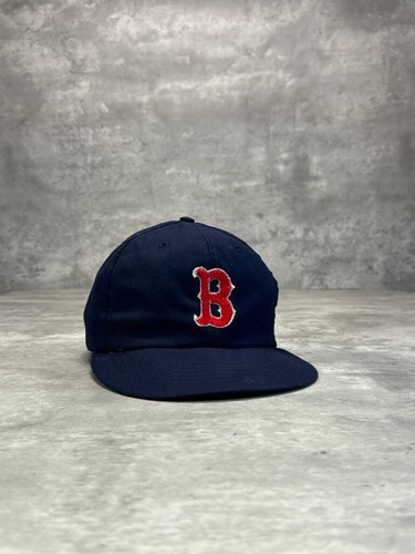 Vintage 80s Boston Red Sox MLB Embroidered Logo Baseball Fitted Hat ...