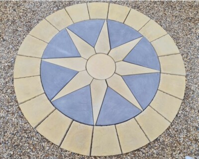 Concrete Star Patio Paving Set 2.56 (DELIVERY EXCEPTIONS) | eBay UK