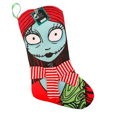 Disney Tim Burton Nightmare Before Christmas Sally Stocking Peppermint ...