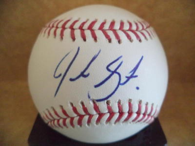 JOSH SMOKER NEW YORK METS SIGNED AUTOGRAPHED M.L. BASEBALL W/COA | eBay