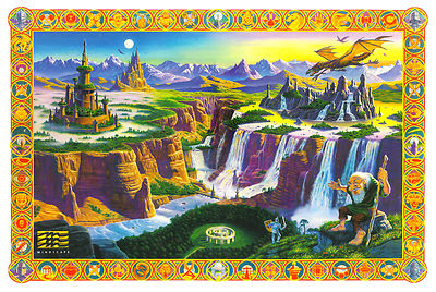 Moonstone Map Poster | 4 Sizes | A Hard Days Knight Mindscape Amiga PC ...