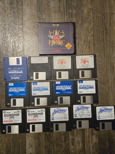 Retro pc game doom 2 gunship 2000 great naval battles of the pacific ...