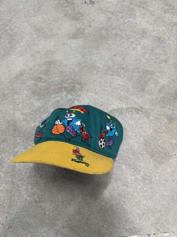Vintage 1996 Atlanta Olympics Izzy Mascot Starter Hat Cap Youth Kids ...