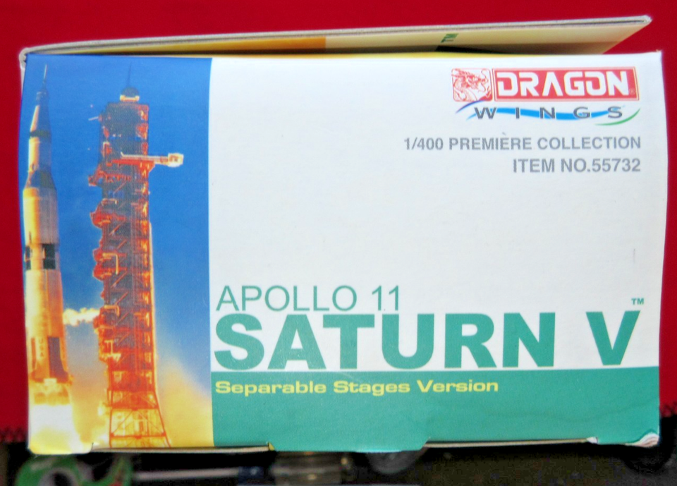 Saturn V Rocket, NASA Apollo 11, Dragon Wings Multistage Version, 55732 ...