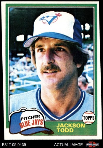 1981 Topps #142 Jackson Todd Blue Jays 3 - VG | eBay