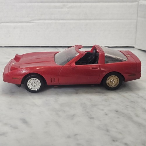 1985 New Bright Industrial Co Friction Powered Corvette Speed Demon Red ...