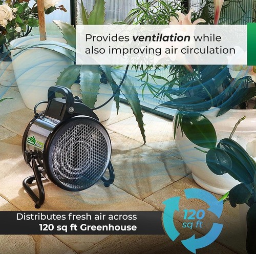 PAL 2.0/USDT Palma Greenhouse Heater with Thermostat - Fast Heating ...